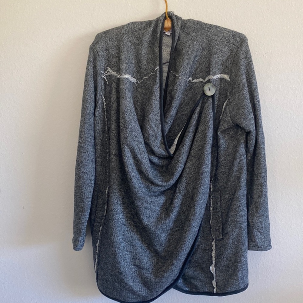 Neon Buddha Wrap Jacket - Gem